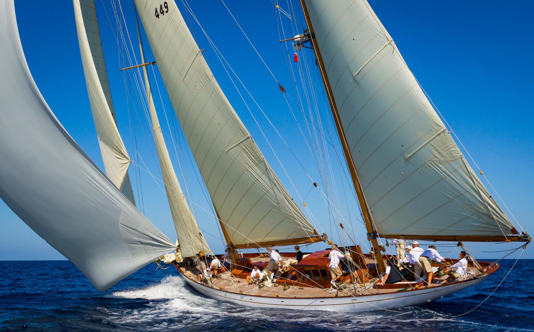 In 2009 Panerai acquired and restored the 1936 boat Eilean. | GB ...
