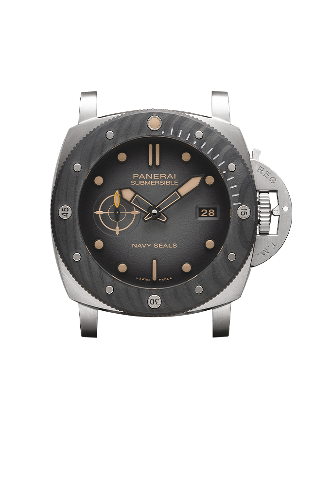 Panerai Submersible Navy SEALs Titanio PAM 1669 47mm Automatic | US ...