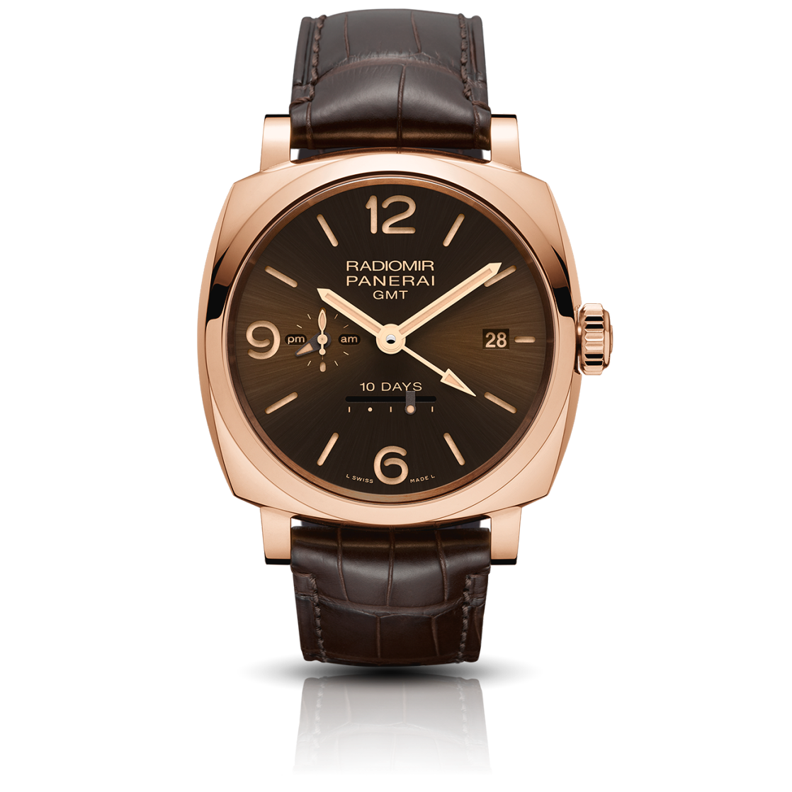 Panerai Radiomir 10 Days GMT Automatic Acciaio - 47mm PAM 556 47mm ...