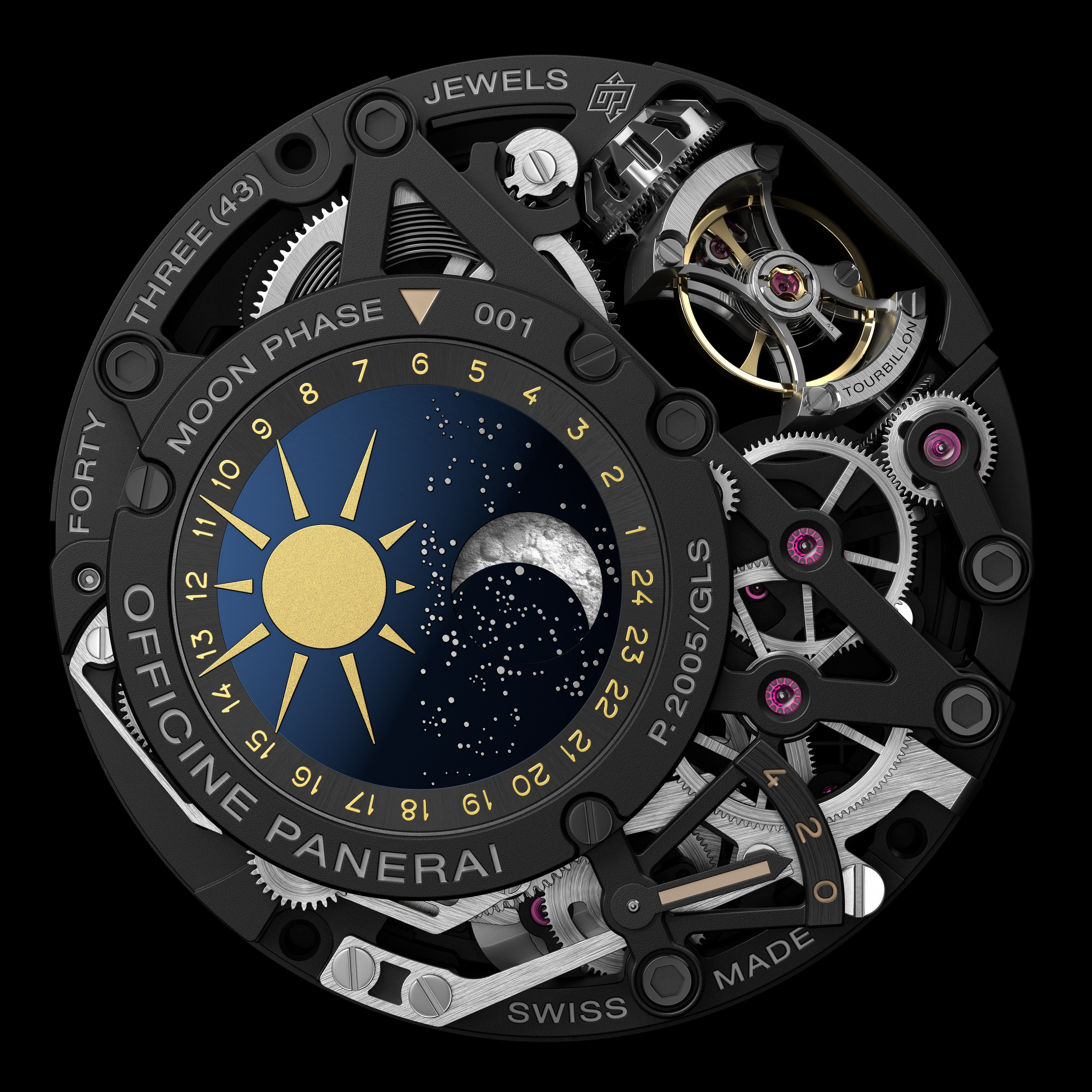 Panerai Hand Wound Movement P.2005/GLS