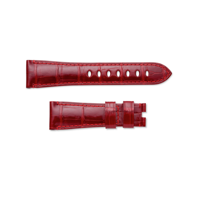 Panerai Strap Strap alligator red | WW Panerai Official Website