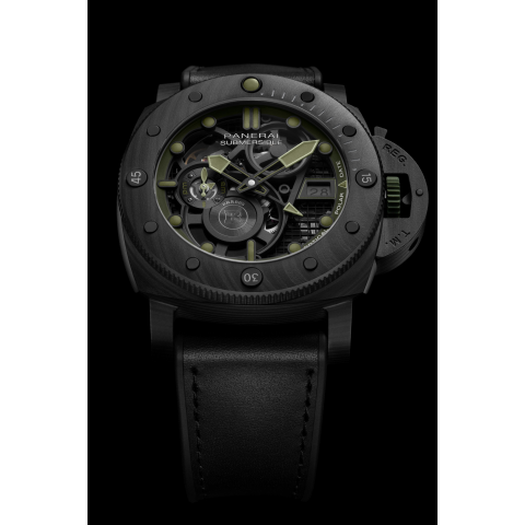 Panerai Submersible S Brabus Carbotech™ PAM 1283 47mm Automatic | US ...