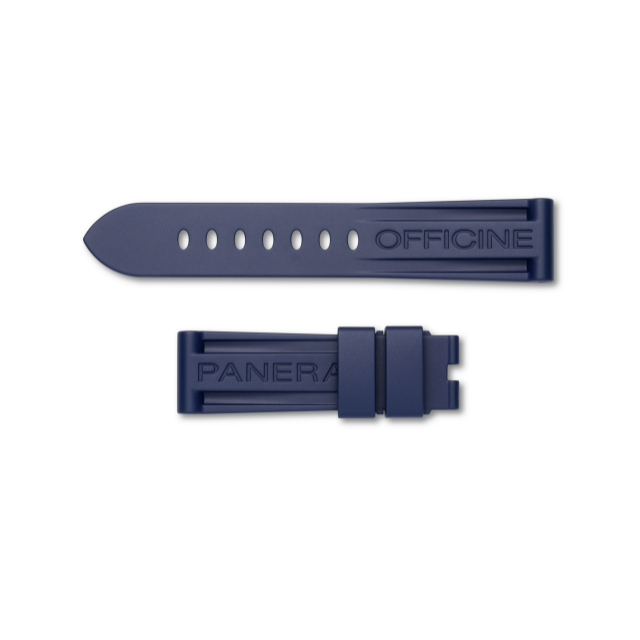 Panerai Strap Strap caoutchouc dark blue | US Panerai Official Website