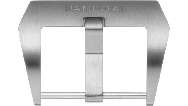 Panerai Ardillon buckle Trapezoidal Brushed Titanium, 22mm | US Panerai ...