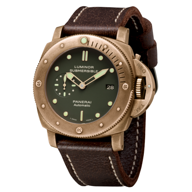 Panerai Luminor Submersible 1950 3 Days Automatic Bronzo - 47mm PAM 382 ...
