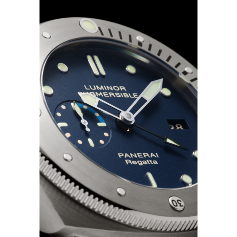 Panerai Luminor Submersible 1950 Regatta 3 Days GTM Automatic Titanio ...