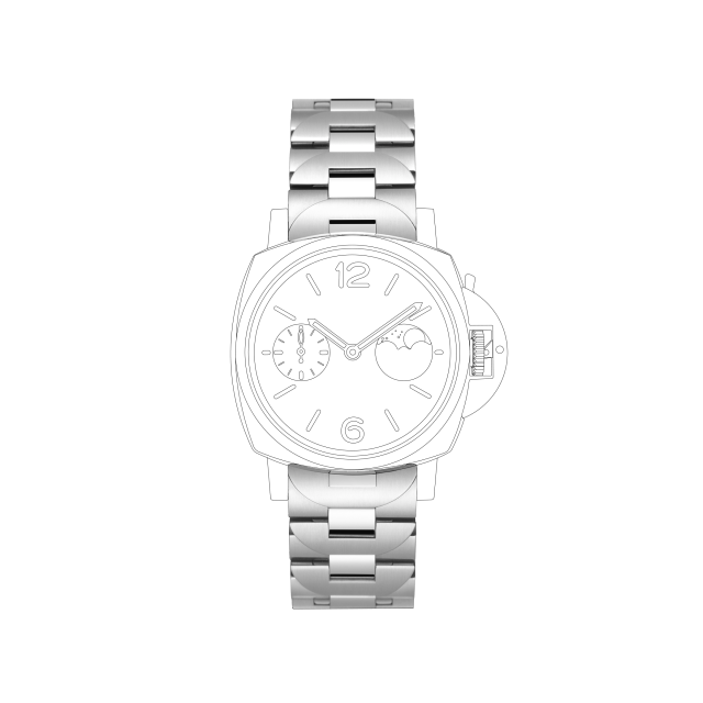 Panerai Luminor Due Luna PAM 1301 38mm 自動 | WW 沛納海官方網站