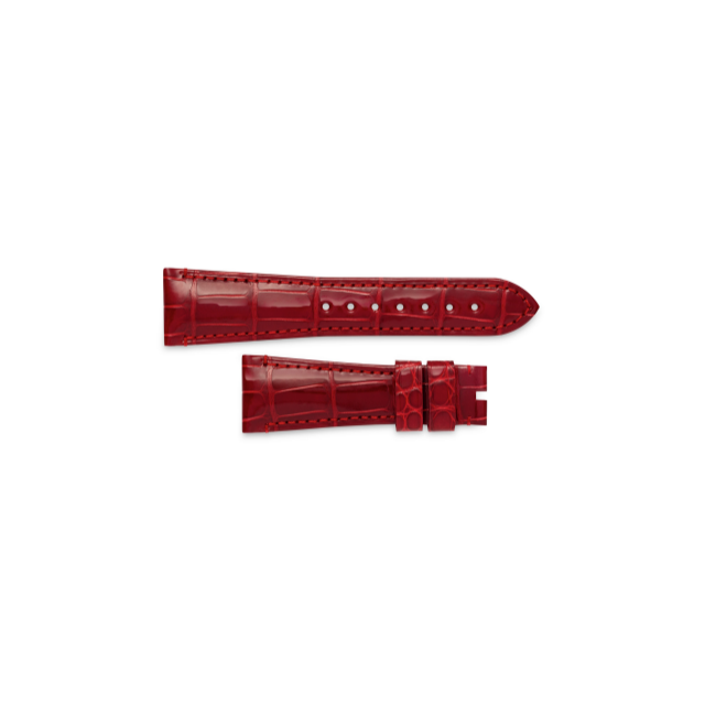 Panerai Strap Strap alligator red | US Panerai Official Website