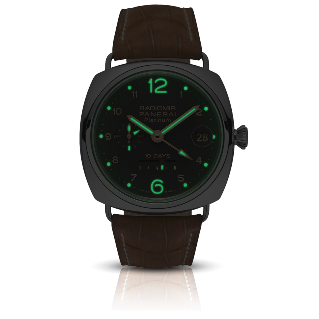 Panerai Luminor 1950 Tourbillon GMT Automatic Ceramica - 48mm PAM 396 ...
