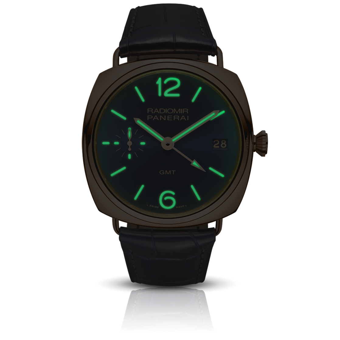 Panerai Radiomir 10 Days GMT Automatic Acciaio - 47mm PAM 473 47mm ...