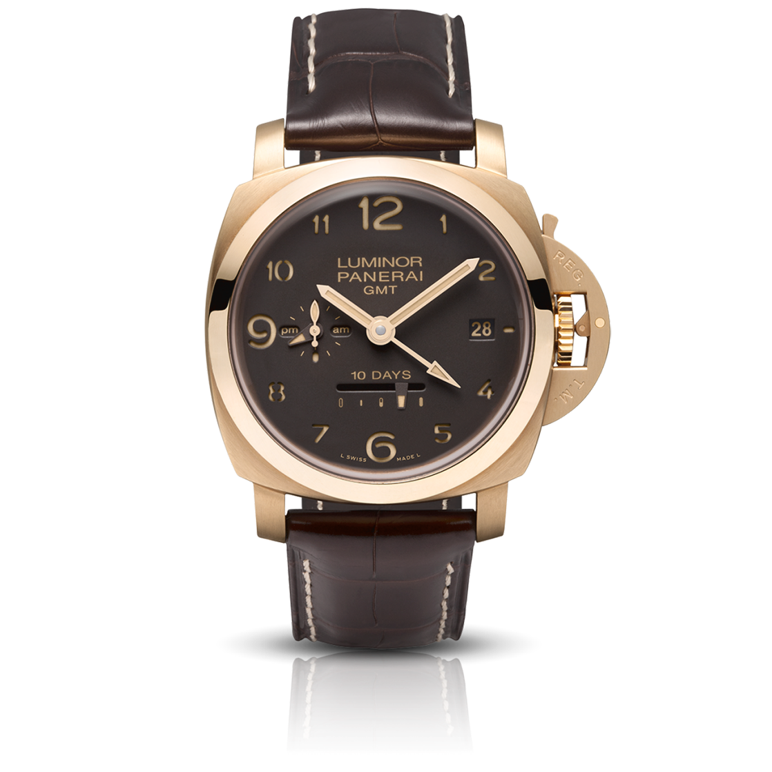 Panerai Luminor GMT 10 Days - 44mm PAM 494 44mm Automatic | US Panerai ...