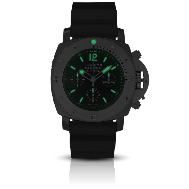 Panerai Luminor Submersible 1950 Chrono 1000m Slytech - 47mm PAM 202 ...