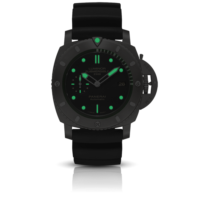 Panerai Luminor Submersible 1950 2500m 3 Days Automatic Titanio - 47mm ...
