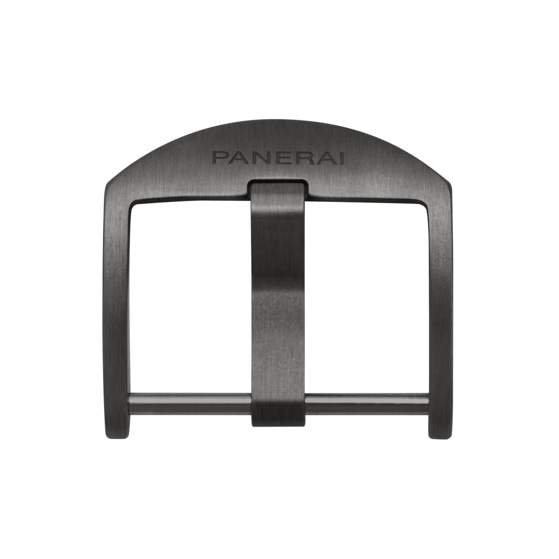 Panerai Ardillon buckle Brushed steel with DLC coating, 22mm, Luminor ...