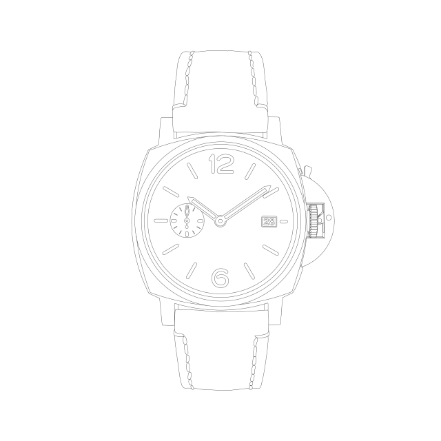 Panerai Luminor Due Goldtech™ PAM 1336 42mm 自動 | WW 沛納海官方網站