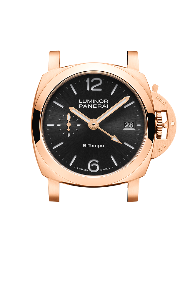 Panerai Luminor Quaranta BiTempo Goldtech™ PAM 1641 40mm Automatic | US ...