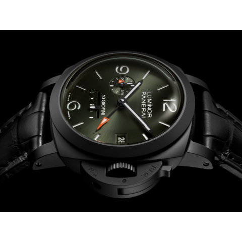 Panerai Luminor Dieci Giorni GMT Ceramica PAM 1483 44mm | US Panerai ...